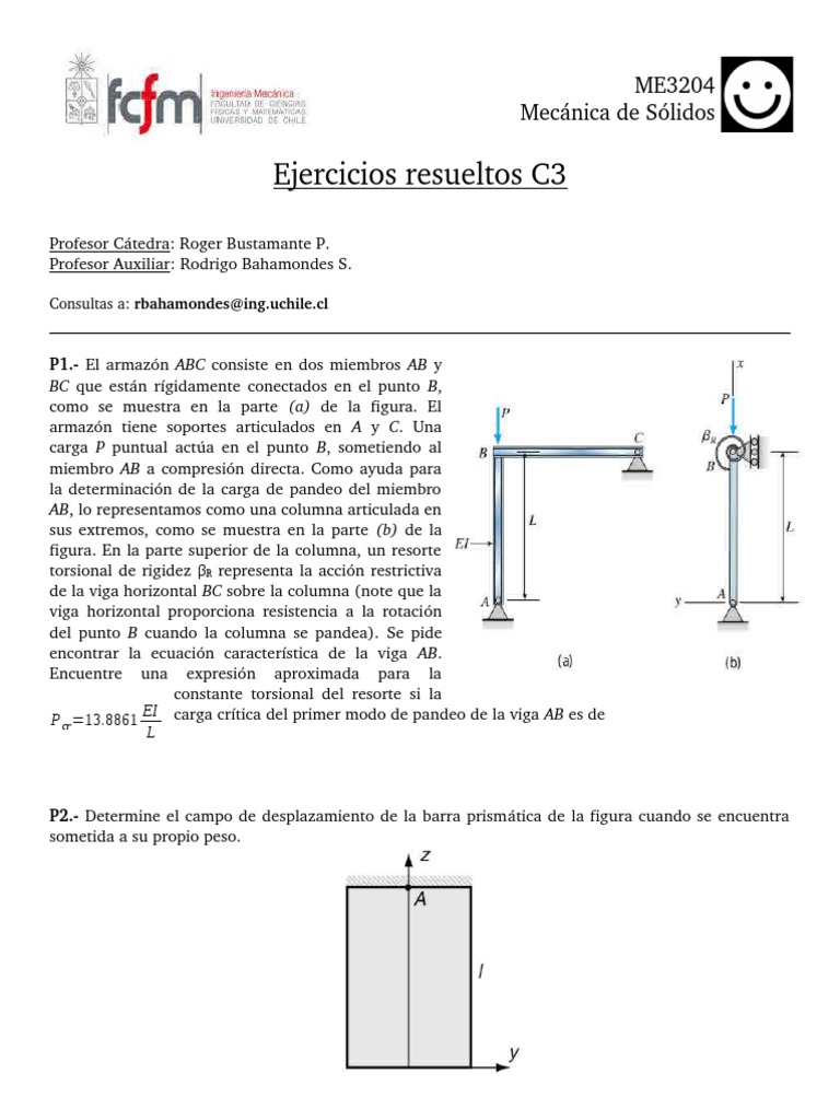 Ejercicios Propuestos C3 | PDF
