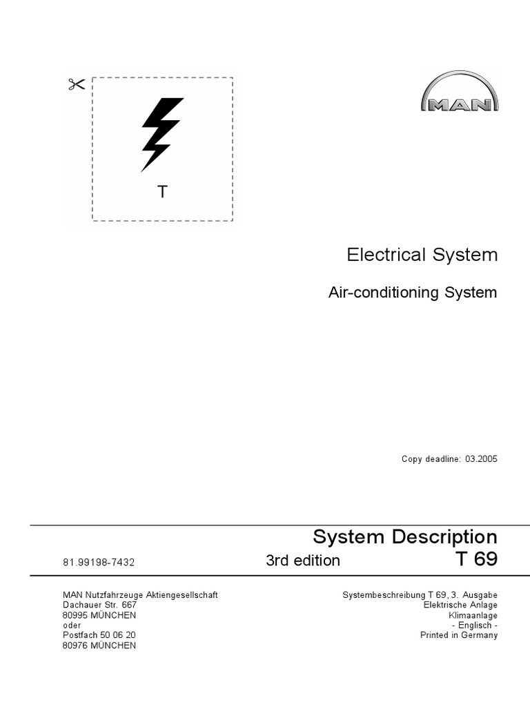 AC System MAN TGA, TGM | PDF | Hvac | Air Conditioning