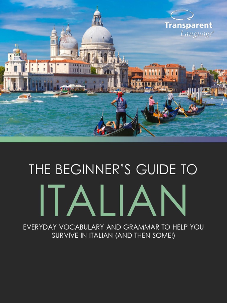 Beginners Guide To Italian | PDF | Grammatical Gender | Italian Language