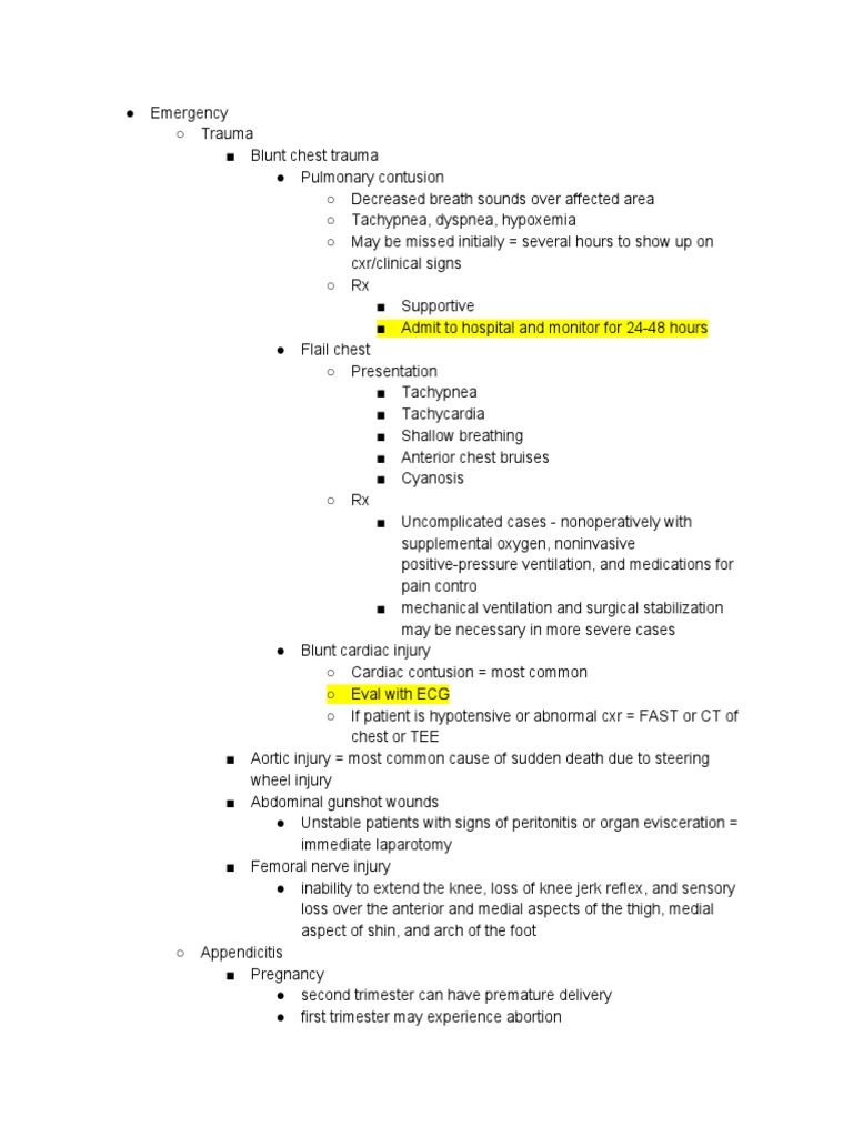 Step 3 Surgery Uworld Notes | PDF | Knee | Medicine