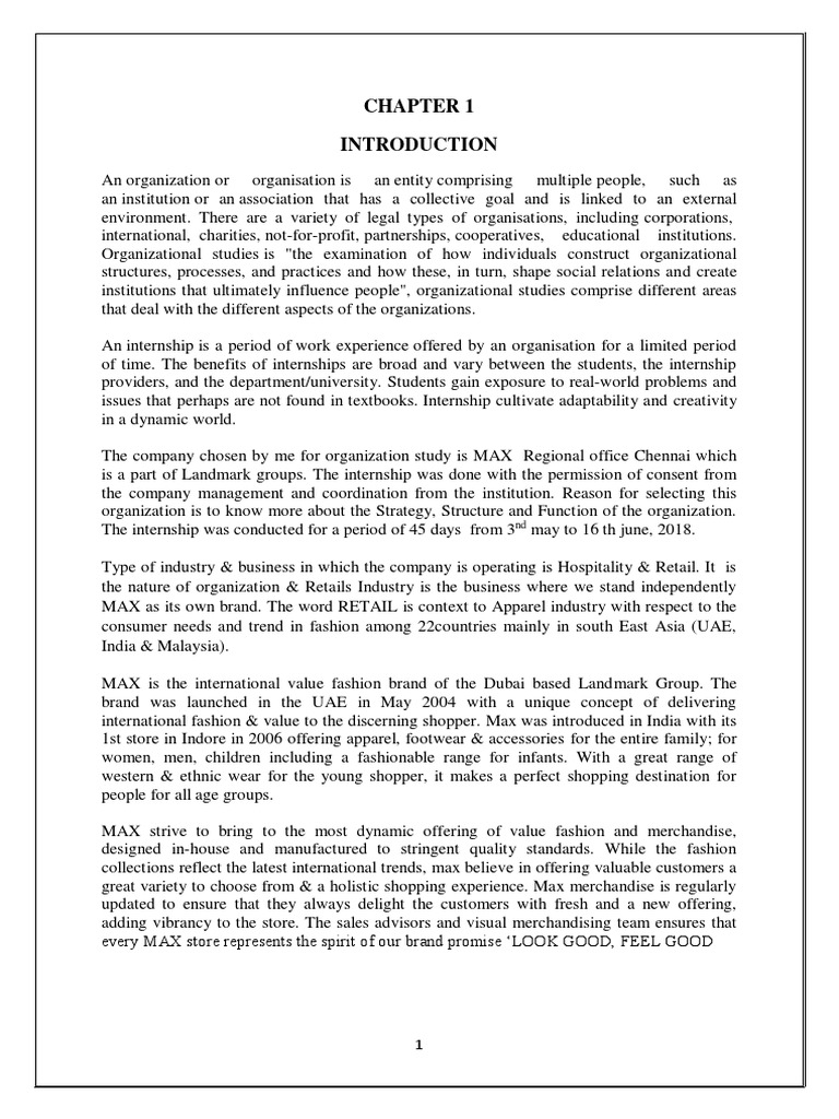 Max Report | Download Free PDF | Planning | Retail