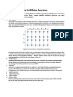 Jenis dan Modul Grid Struktur Bangunan | PDF | Seni