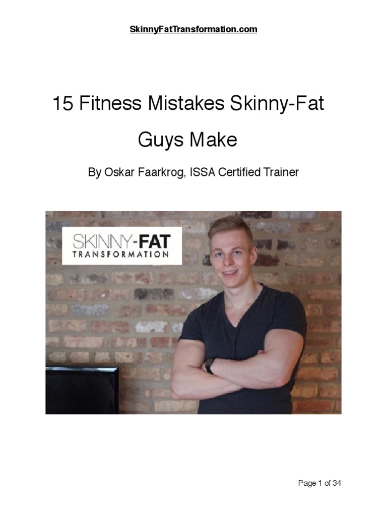 15 Fitness Mistakes Skinny Fat Guys Make PDF | PDF | Weight Training ...