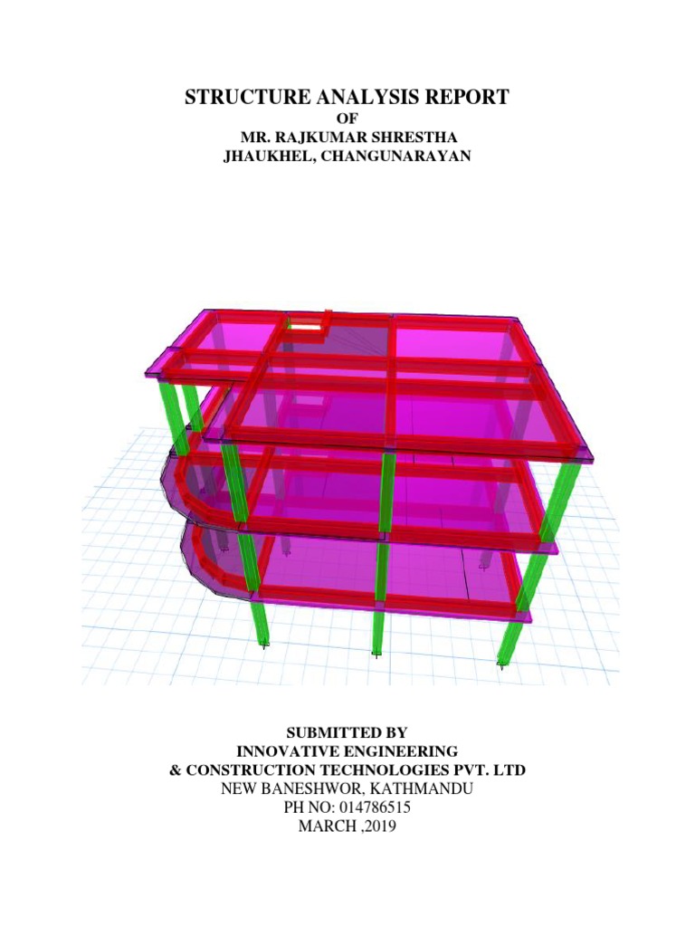 Final Report PDF | PDF | Structural Load | Foundation (Engineering)