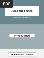 Classification and Categories of Beverages | PDF