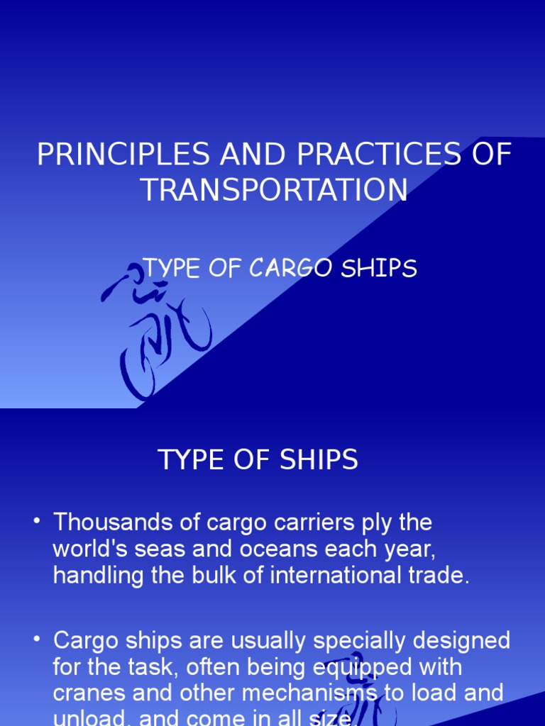 Principles and Practices of Transportation | PDF
