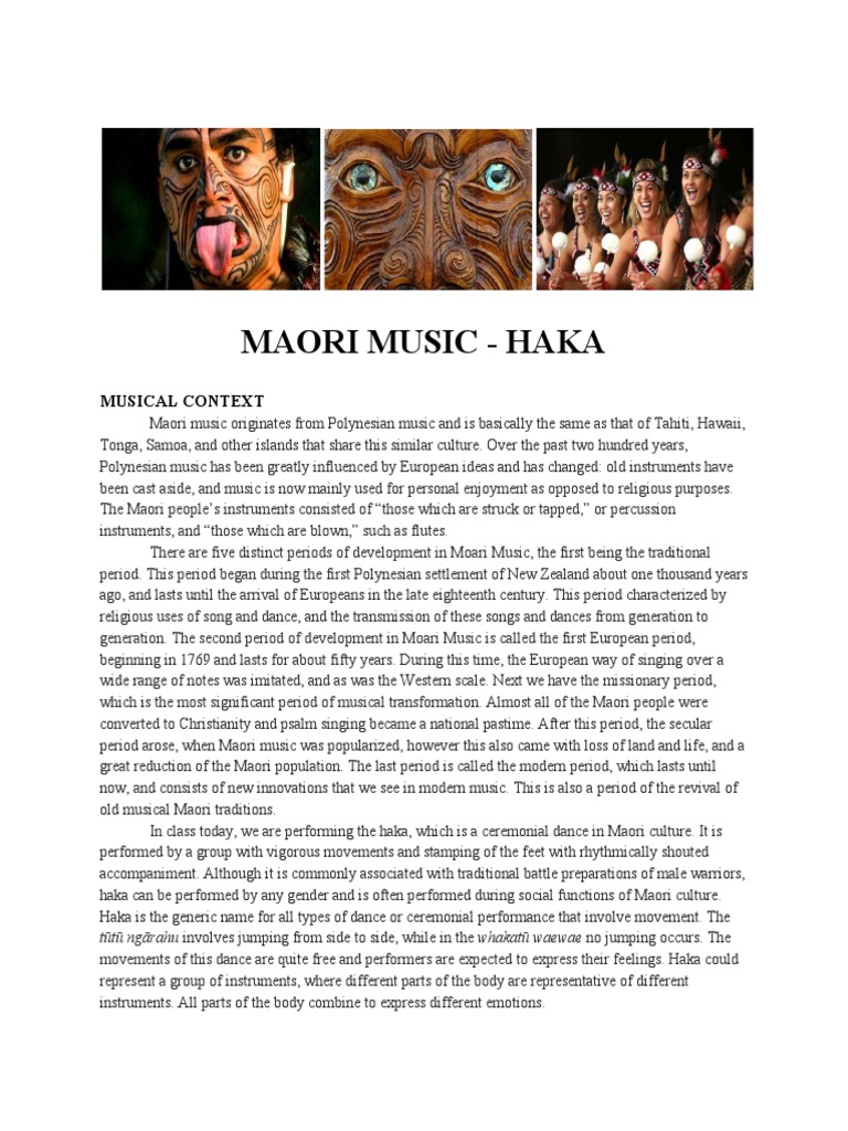 Maori Handout | Download Free PDF | Māori People | Indigenous Peoples ...