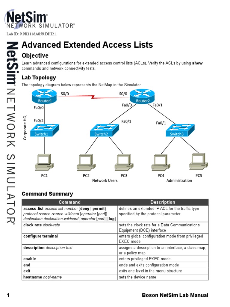 Lab 1 | PDF | Ip Address | Router (Computing)