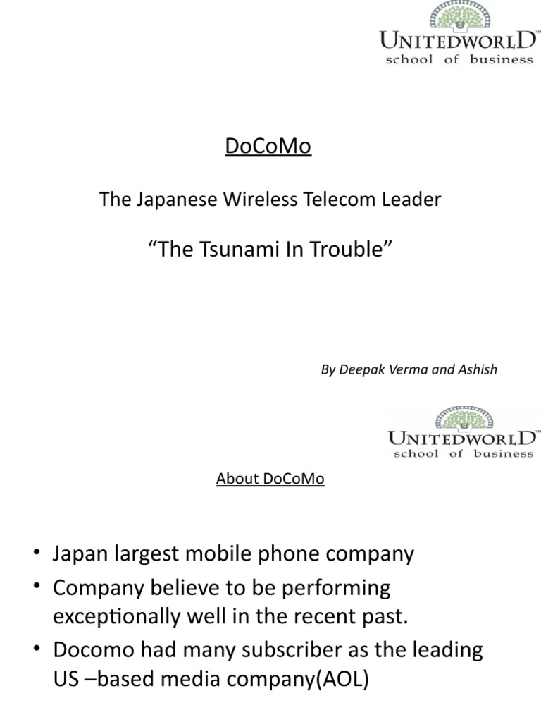 DoCoMo: Japan's Telecom Leader Insights | PDF