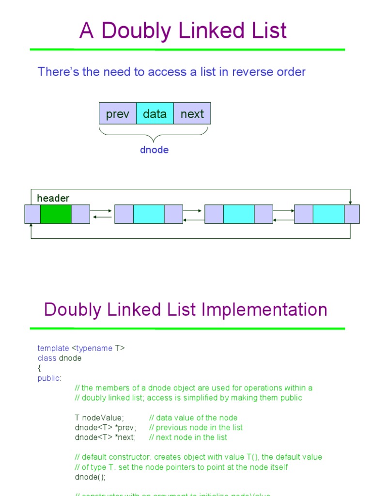 Doubly Linked List Pdf Pointer Computer Programming Algorithms And Data Structures 7765