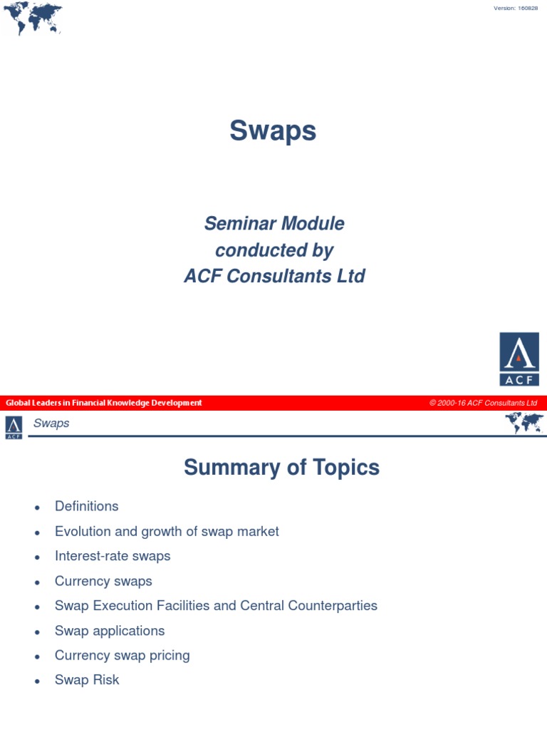 Swaps - Interest Rate and Currency PDF | PDF | Interest Rate Swap ...