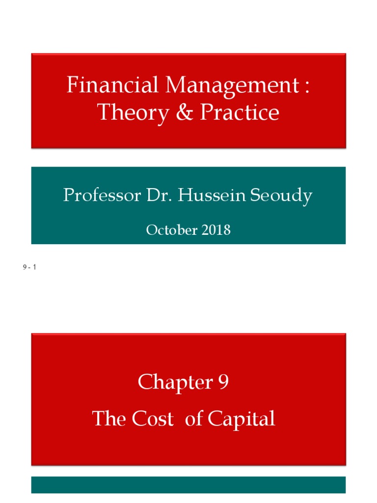 How To Structure A Business Dissertation | PDF | Cost Of Capital ...