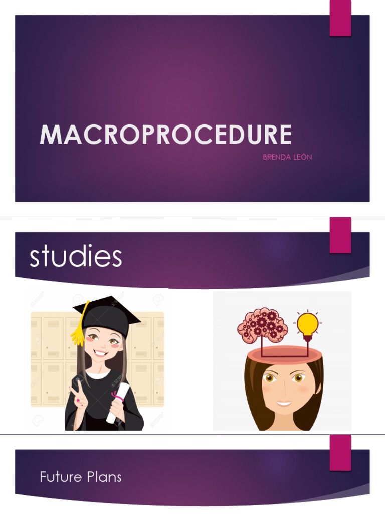 Macro Procedure | PDF