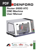 Axyz CNC Router Manual v1 | PDF | Numerical Control | Personal ...