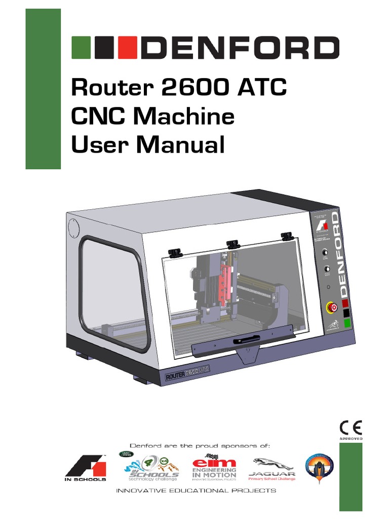 Router 2600 ATC Operator Manual | PDF | Numerical Control | Switch