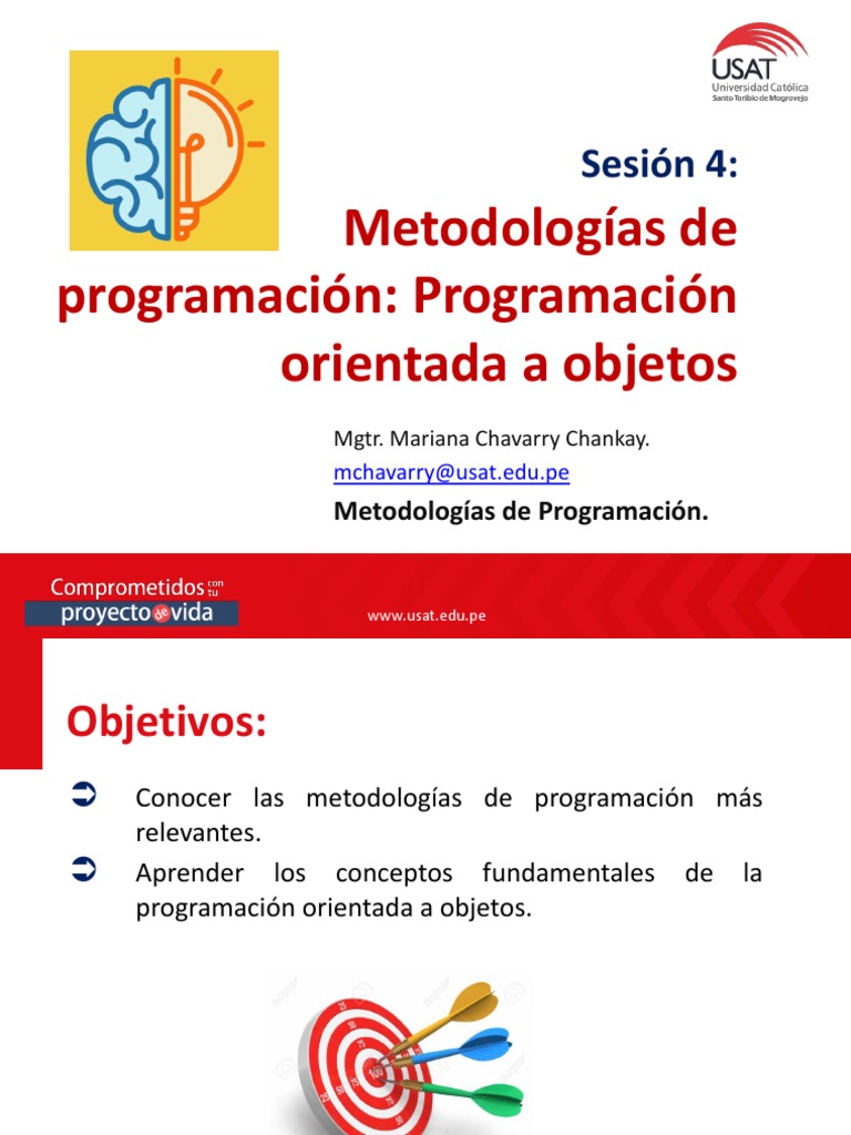 Clase Pdf Programación Orientada A Objetos Objeto Informática