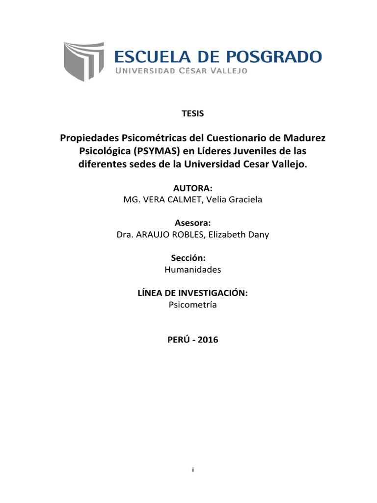 Vera CV PDF | PDF | Validez (Estadísticas) | Adultos