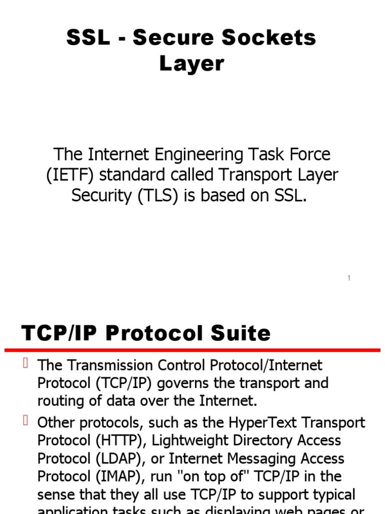 SSL - Secure Sockets Layer | PDF | Transport Layer Security | Internet ...