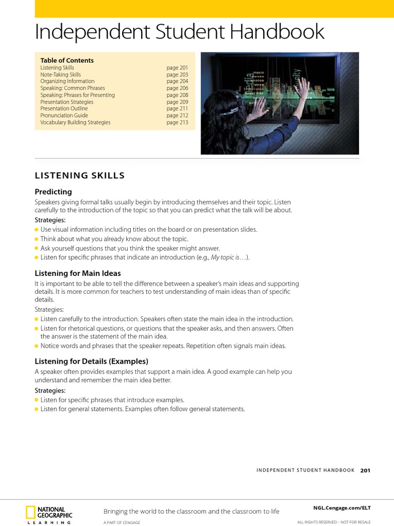 Pathways LS Level 3 Independent Student Handbook PDF | PDF | Stress ...