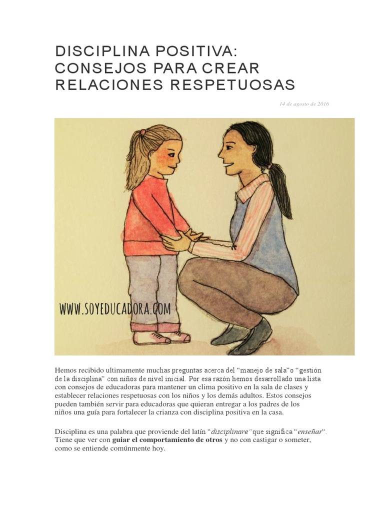 Disciplina Positiva | PDF | Disciplinas | Humor