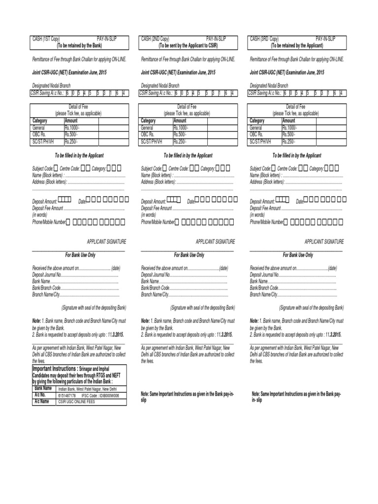 Challan PDF | PDF | Banks | Service Industries