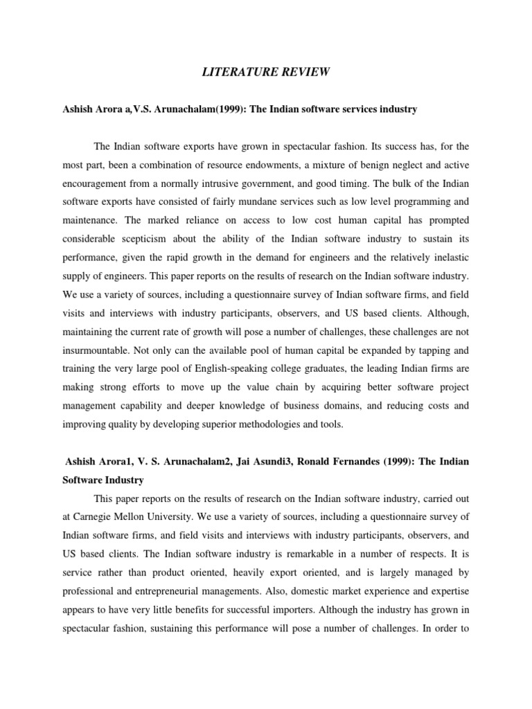 03 Literature Review | PDF | Software Testing | Information Technology