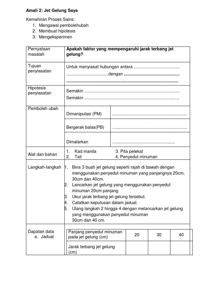 Faktor Mempengaruhi Jarak Jet Gelung | PDF | Griya & Taman | Teknologi ...