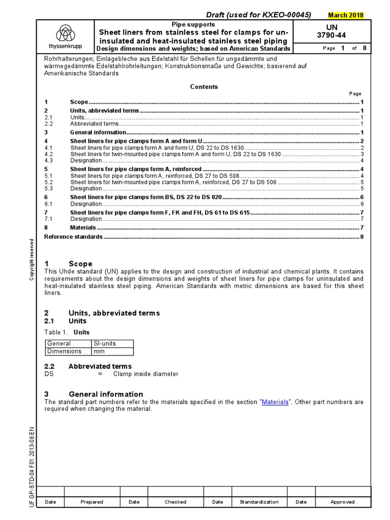 Un 3790-44 | Download Free PDF | Pipe (Fluid Conveyance) | Building ...
