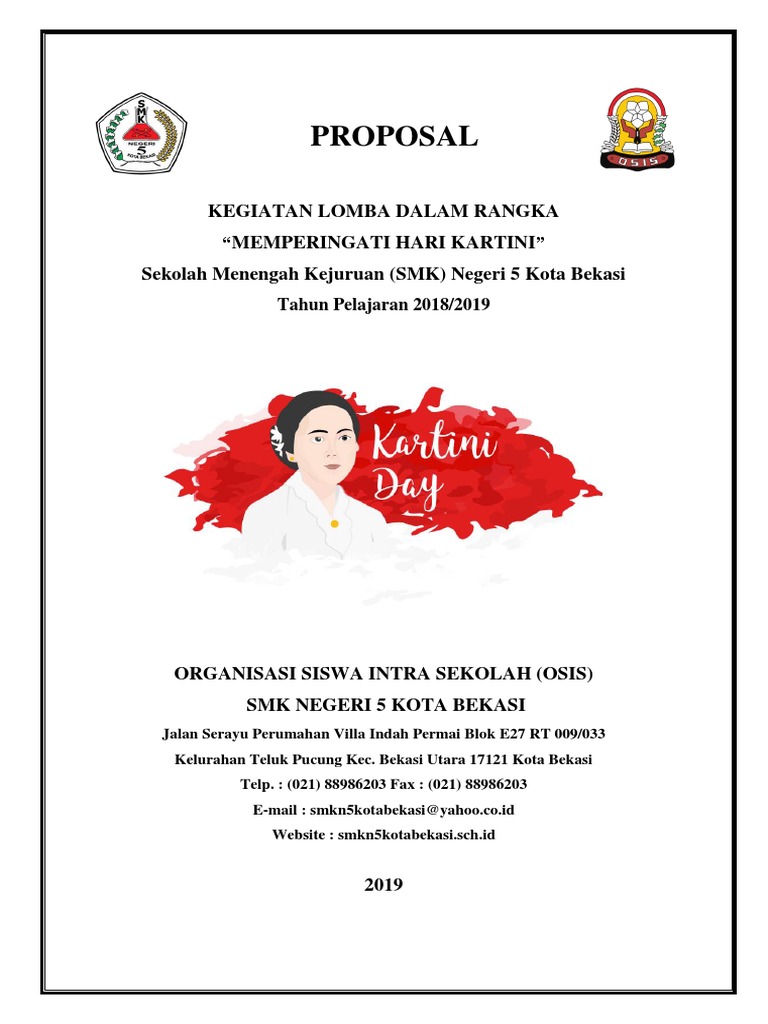 Proposal Kartini 2019 | PDF