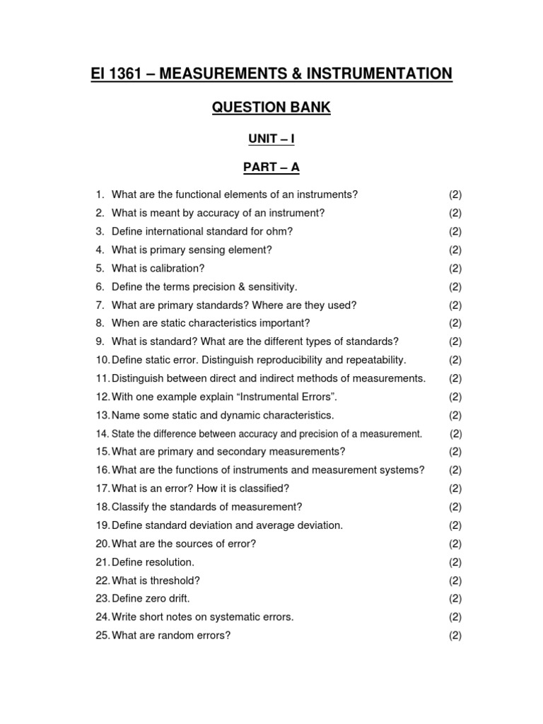 Mi Question Bank | PDF | Electromagnetism | Manufactured Goods