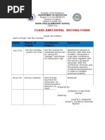 Gad Monthly Integration | PDF | Teachers | Communication