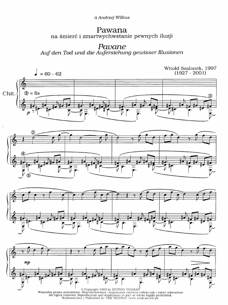 Pavane On The Death and Resurrection of Certain Illusions PDF | PDF