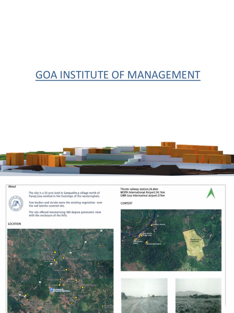 Goa Institute of Management. | PDF | Classroom | Building Engineering