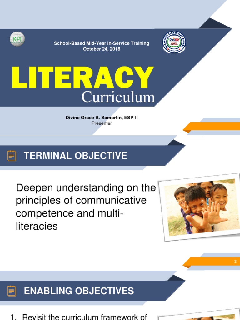 Literacy Curriculum | PDF | Literacy | Learning