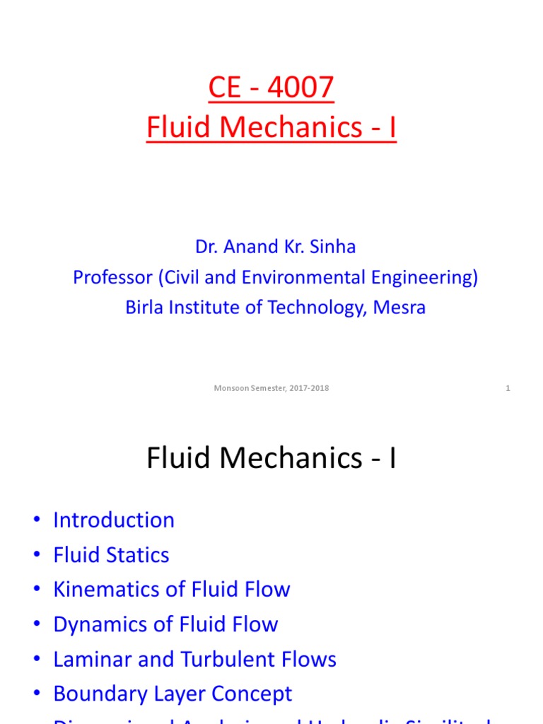 FM 13 | PDF | Fluid Dynamics | Acceleration