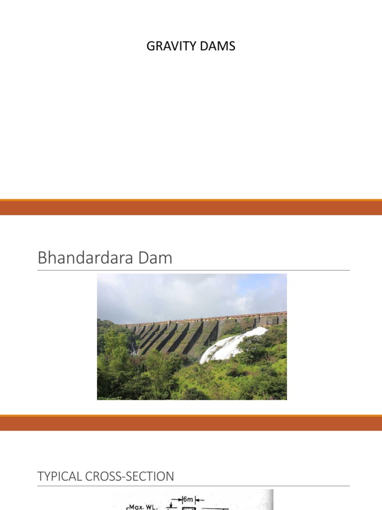 Gravity Dams - Forces | PDF | Dam | Weight