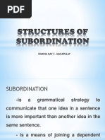 Lesson 6 Structures of Complementation | PDF | Verb | Subject (Grammar)