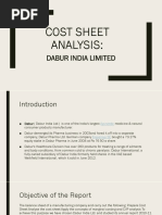 Cost Sheet Format and Examples | PDF | Expense | Cost