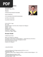 Application Letter DPWH | PDF | Educational Stages | Qualifications