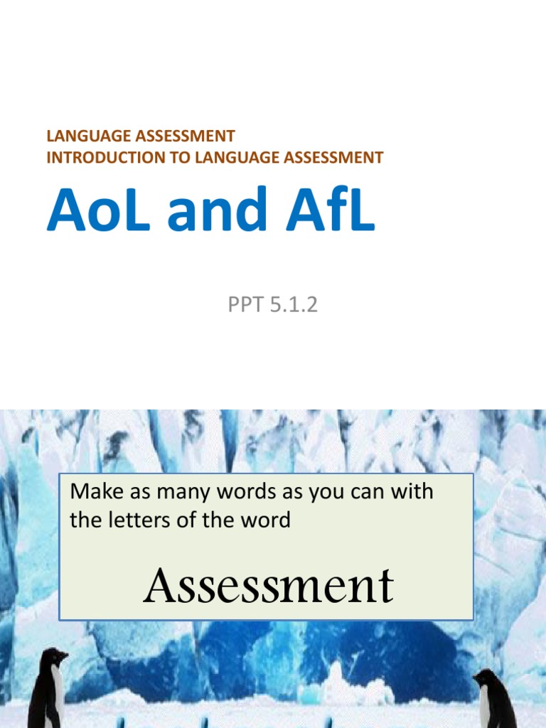 AoL and AfL | PDF | Educational Assessment | Education Theory