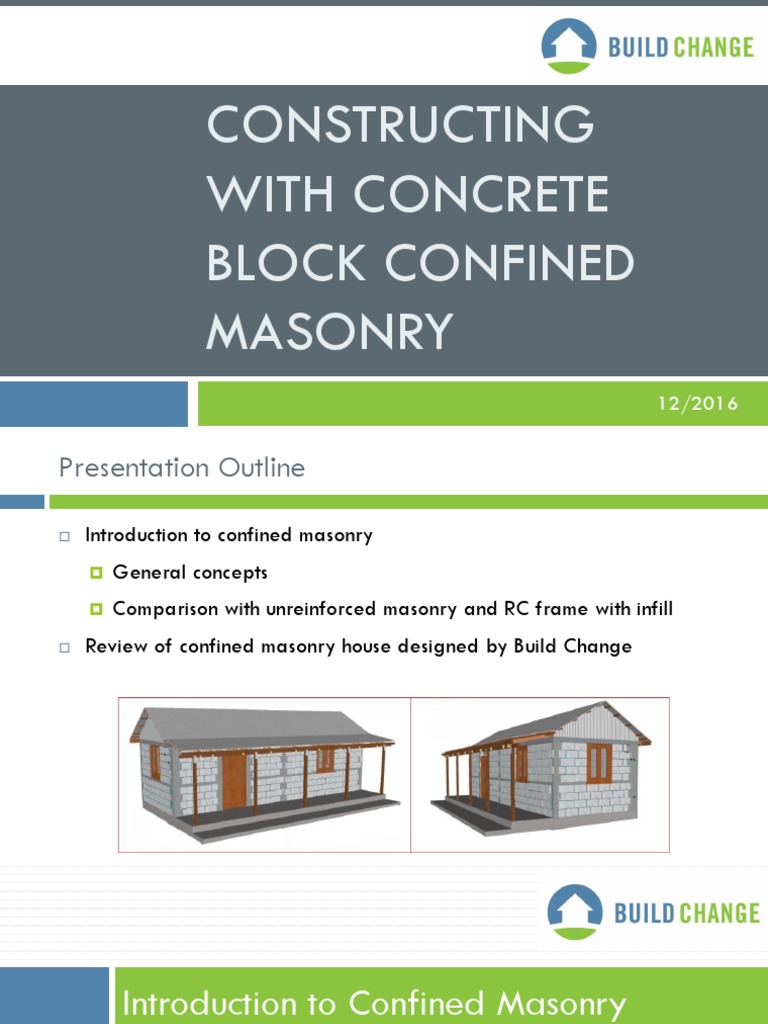 Confined Masonry Handbook | PDF | Masonry | Concrete