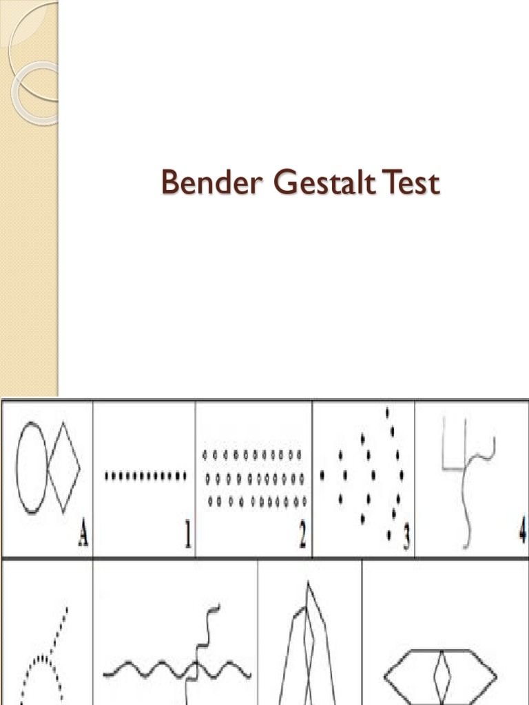 Bender Gestalt Test | PDF | Applied Psychology | Neuropsychology
