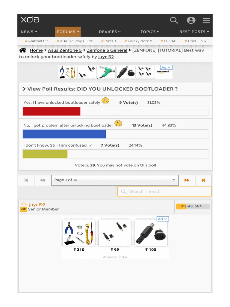 Guide How To Unlock Bootloader Safely t3562640 PDF | PDF | Android (Operating System) | Tablet ...