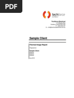SAMPLE REPORT - Thermal Imaging Report | PDF | Thermography ...