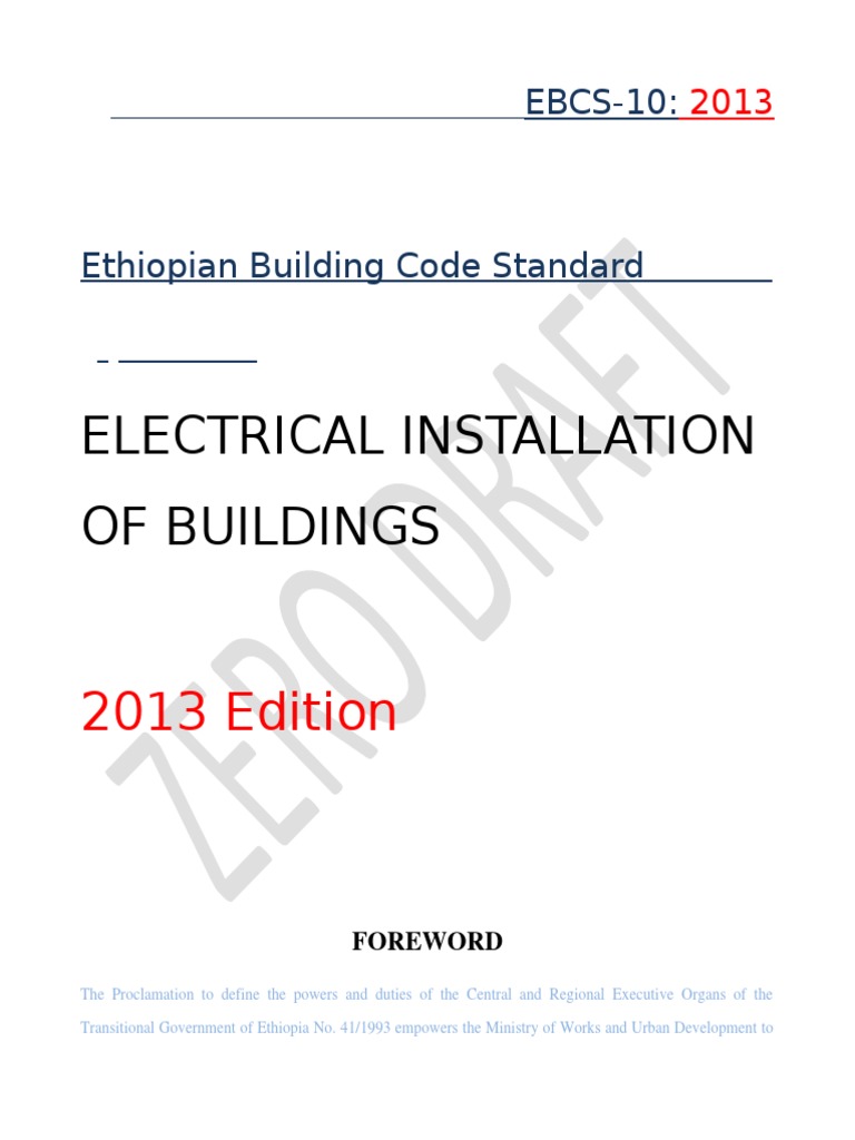 Cover FWD Ad Outline Revised | PDF | Building Code | Electrical Wiring
