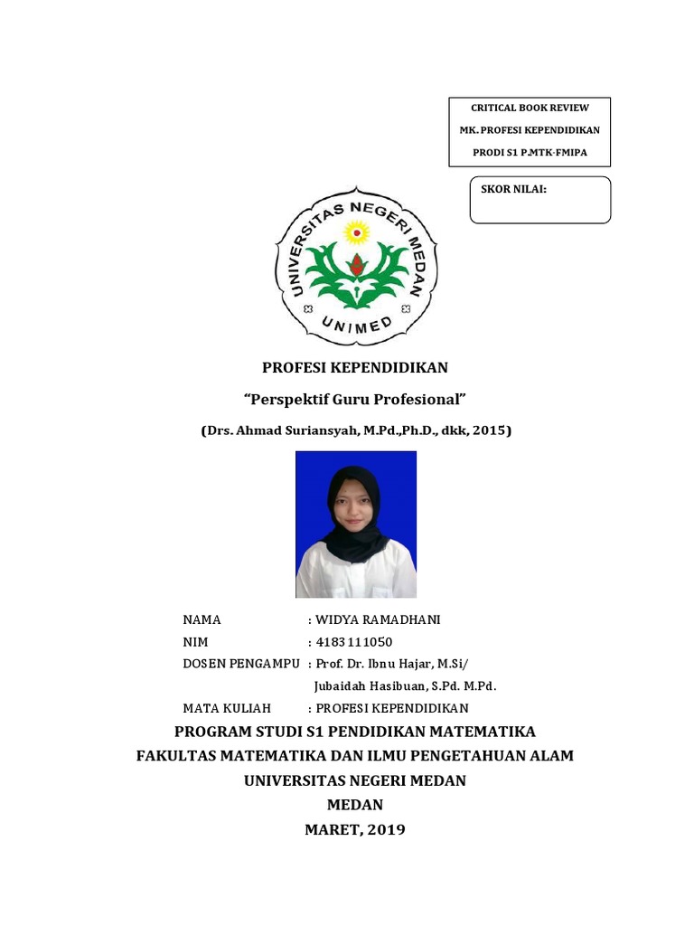 CBR Profesi Kependidikan Wdy | PDF