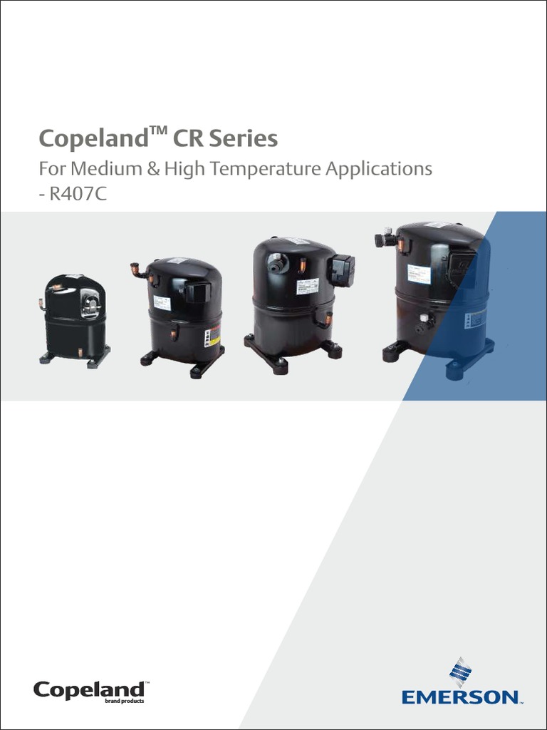 Copeland CR Series Compressors en SG 4857976 | PDF | Phase (Matter ...