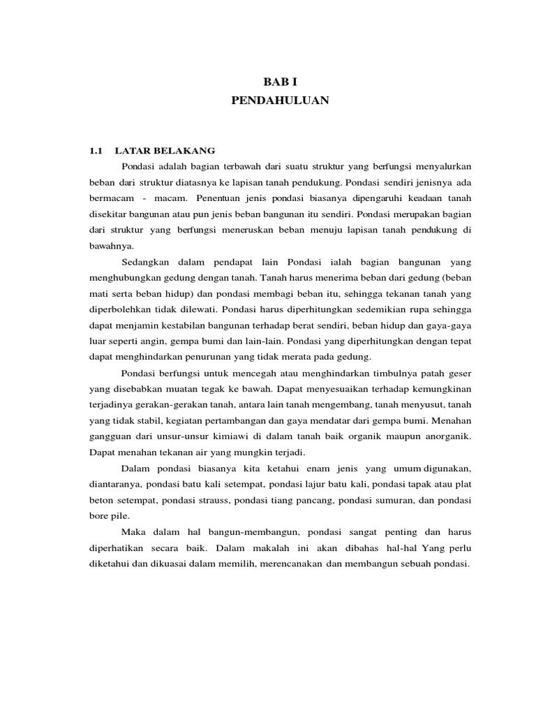 Bab I Tugas MPK | PDF