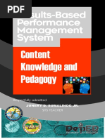 RPMS KRA Autosaved | PDF | Lesson Plan | Learning