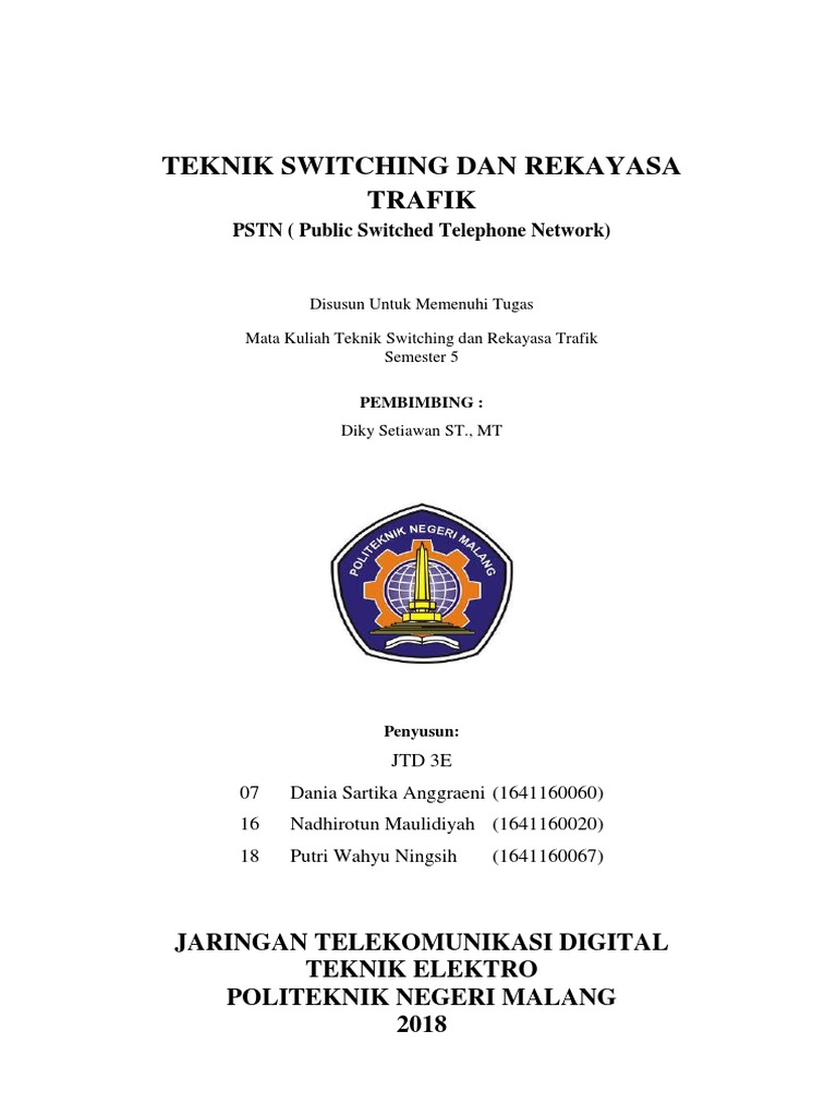 Makalah PSTN | PDF